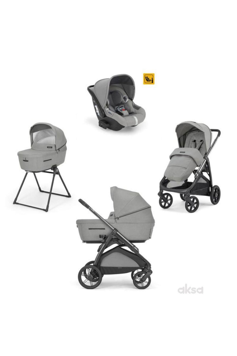 Inglesina trio sistem Aptica Darwin, Satin Grey