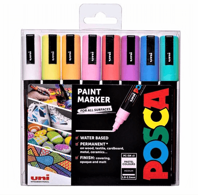 POSCA MARKER UNI PC-5M 1/8 PASTELNE BOJE