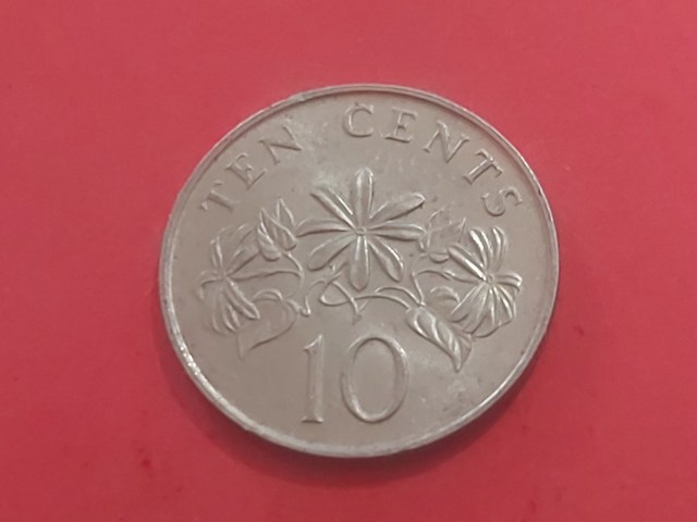 Singapore  - 10 cents 1986 god