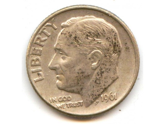 USA 1 dime 1961 D