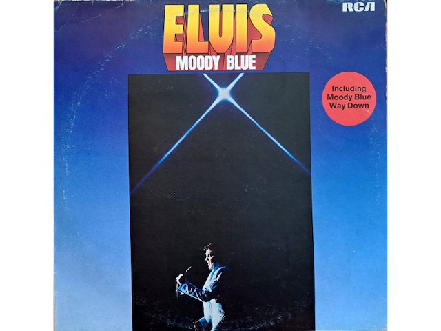 LP: ELVIS - MOODY BLUE (GERMANY PRESS)