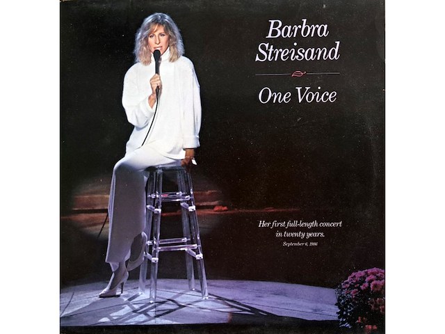 LP: BARBRA STREISAND - ONE VOICE (EU PRESS)