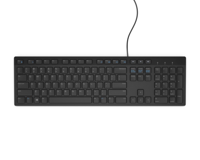 DELL Multimedia KB216 USB US tastatura retail box crna