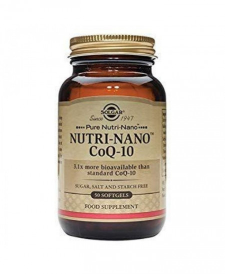 SOLGAR Nutri-Nano™ Co Q-10 50 kapsula