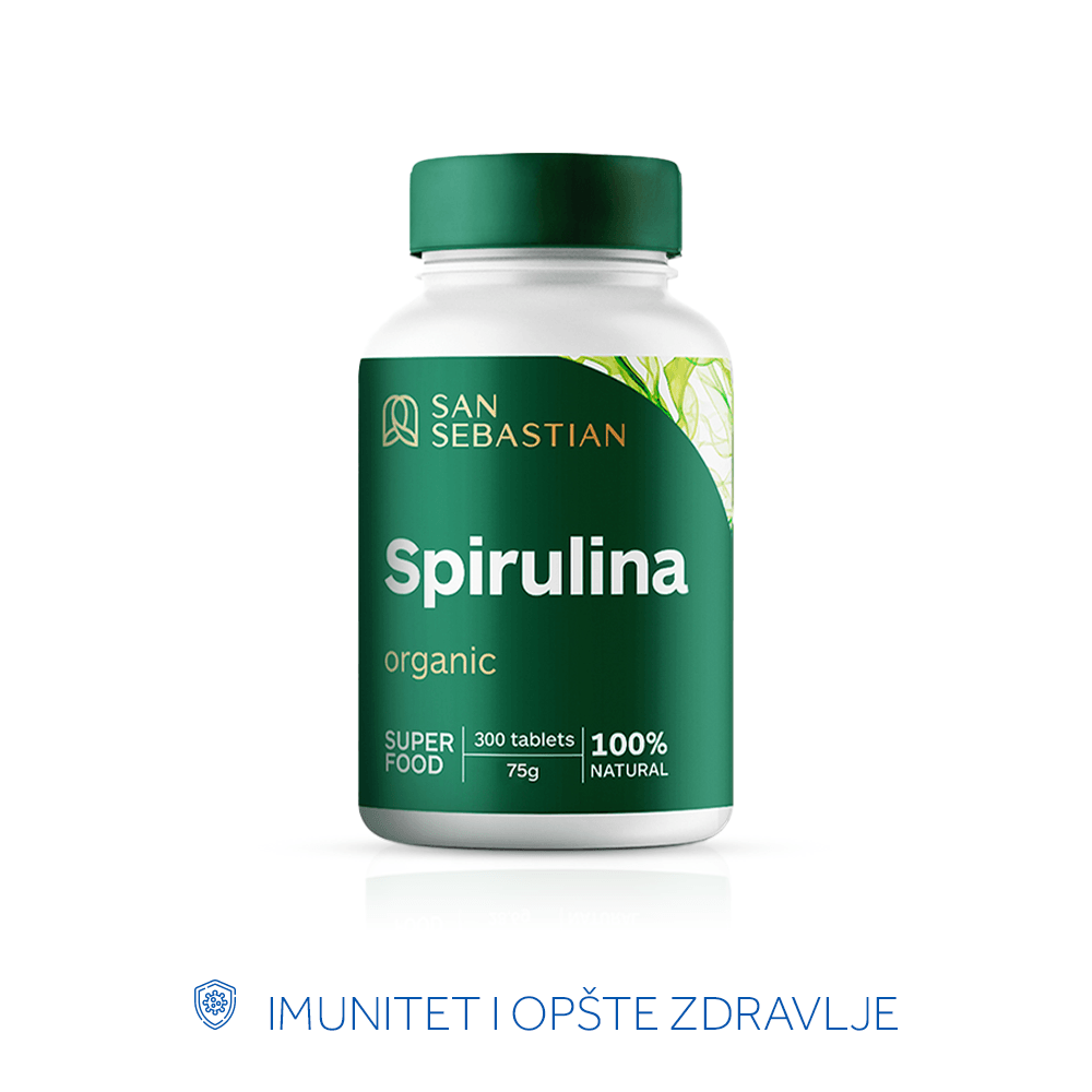 San Sebastian Spirulina Organic 300 tableta
