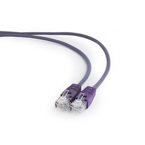 Gembird CAT5e UTP Patch cord, purple, 1 m | PP12-1M/V