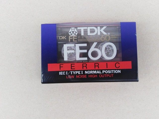 TDK, Fe 60, Ferric, Neotpakovana !