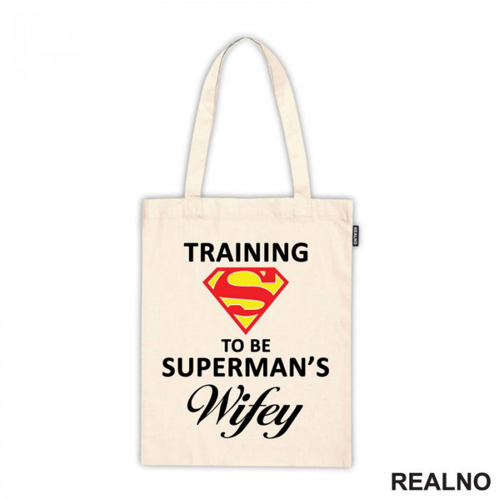 TRANING TO BE SUPERMAN'S WIFEY - LOGO - SUPERMAN - CEGER