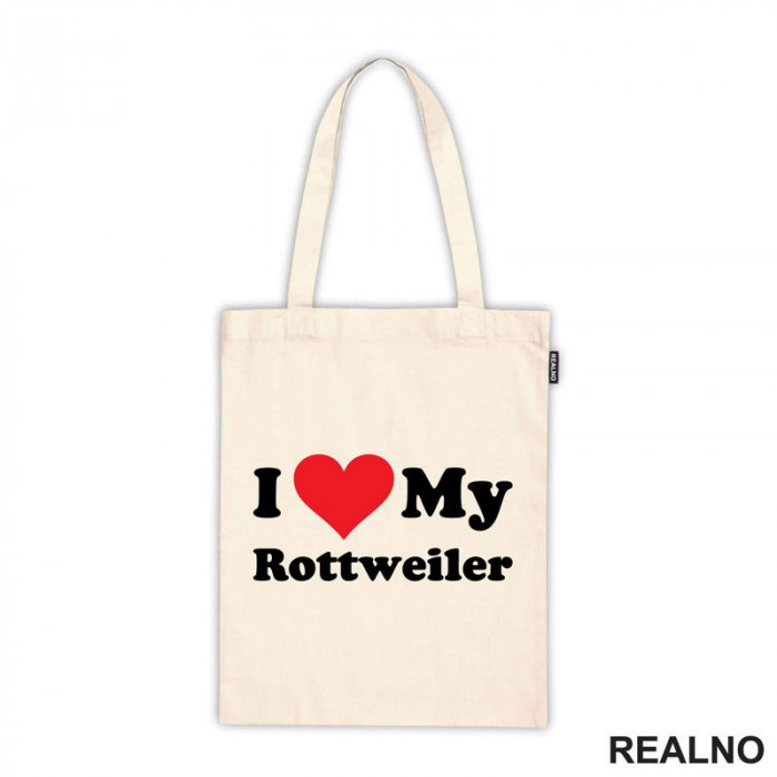 I LOVE MY ROTTWEILER - PAS - DOG - CEGER