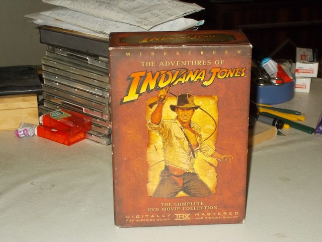 KOLEKCIONARSKO IZDANJE INDIJANA DZONS Box Set  4X DVD