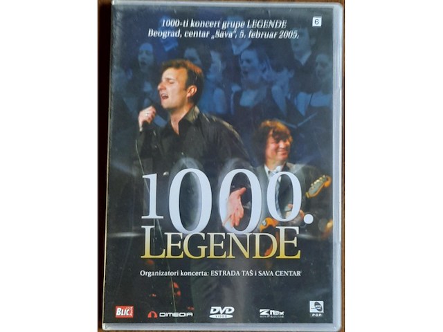 DVD-LEGENDE-1000 KONCERT SAVA CENTAR BEOGRAD 2005-ORIGI