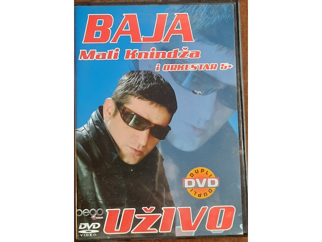 2 DVD-BAJA MALI KNINDŽA-UŽIVO TURNEJA-ORIGINAL