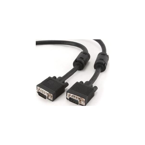 GEMBIRD VGA to VGA kabl CC-PPVGA-5M-B, 5m, crna