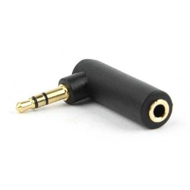 GEMBIRD Audio adapter 3.5mm pod pravim uglom, A-3.5M-3.5FL