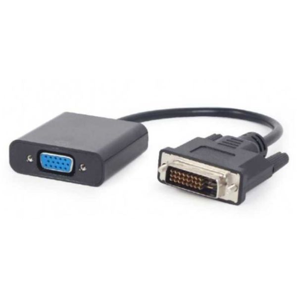 GEMBIRD Adapter DVI na VGA, DVID-VGAF-01,crna