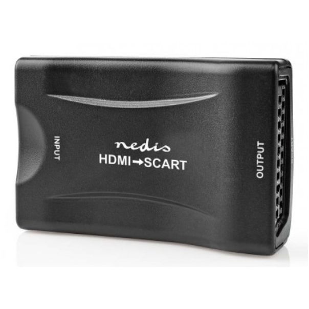 NEDIS HDMI na SCART adapter, VCON3461BK, 1.2 Gbps, crna
