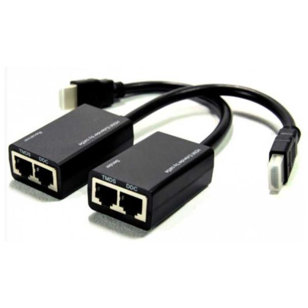 BRK HDMI ekstender, (alt. DEX-HDMI-03), 30m