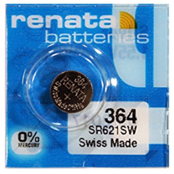 RENATA Baterija 364 1,55V Srebro oksid, 1kom