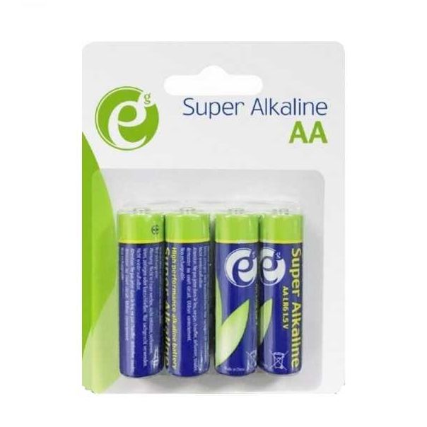 GEMBIRD Baterije ENERGENIE AA, LR6 Alkalne, 4 kom (cena po komadu)