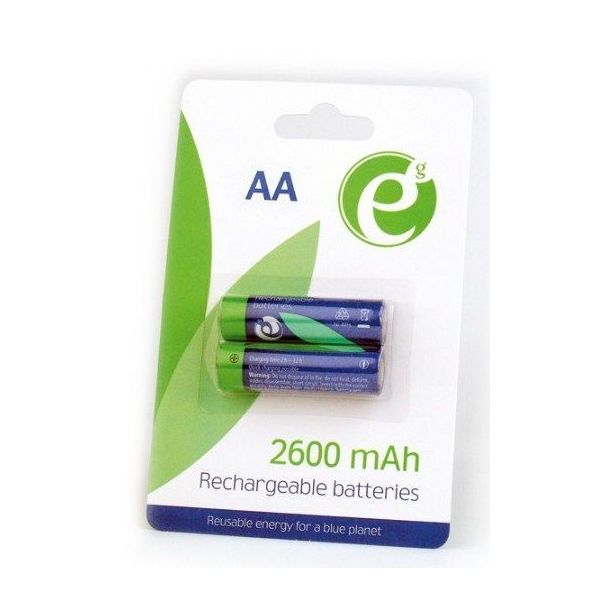 GEMBIRD Baterija punjiva, 2600mAh AA, EG-BA-AA26-01 ENERGENIE, 2 kom (cena po komadu)