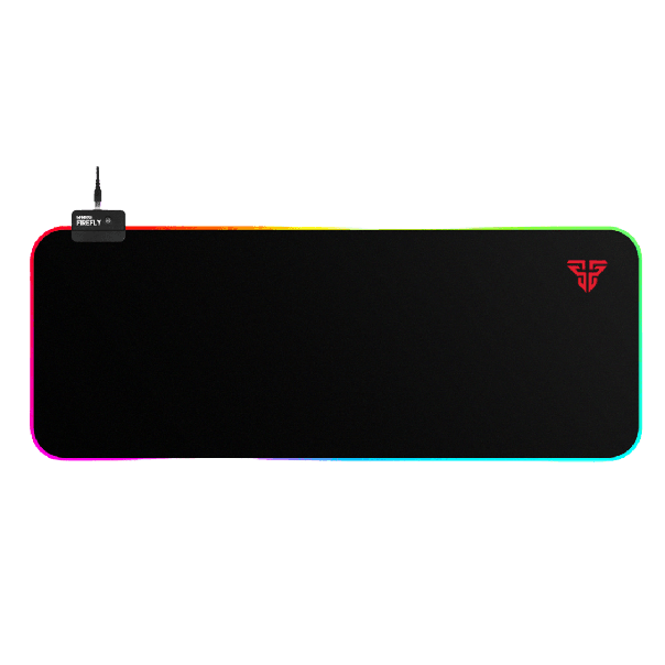 FANTECH Gejmerska podloga za miš MPR800s FIREFLY RGB CRNA 800x300 mm