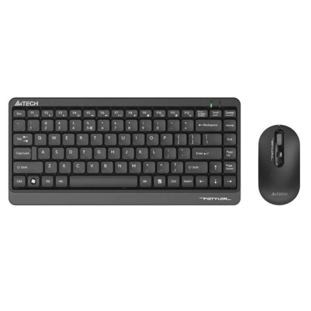 A4 TECH Bežična tastatura i miš FG1112 FSTYLER sivi