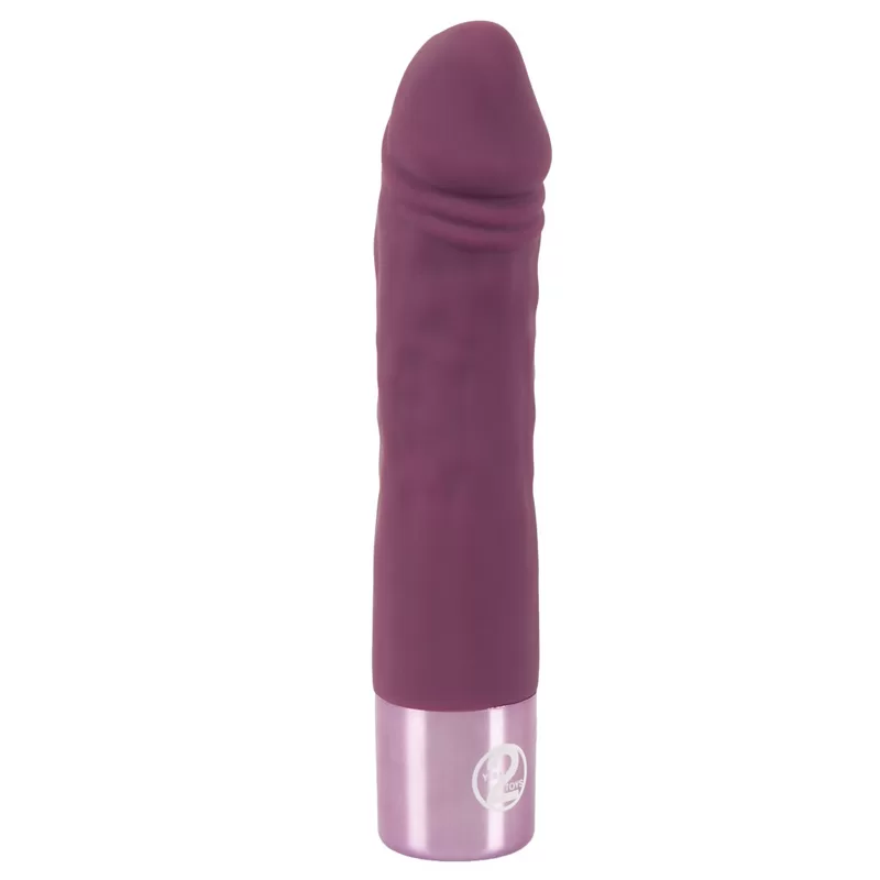 Realistični ljubičasti vibrator 14cm