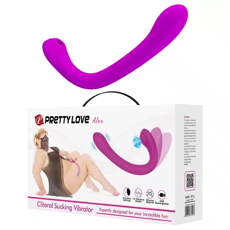 Pretty love Alex – stimulator klitorisa i vibrator za G tačku