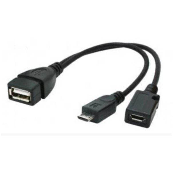 GEMBIRD Adapter USB (ženski) na USB micro (ženski/muški)