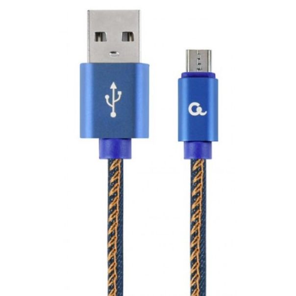 GEMBIRD Micro-USB kabl, CC-USB2J-AMmBM-2M-BL, 2 m, plava