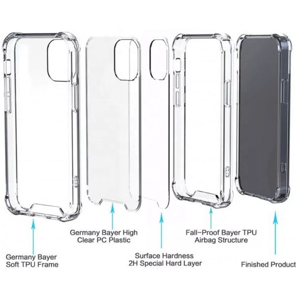 Futrola hardcase silicone providna IPHONE MCTT3-IPH 14