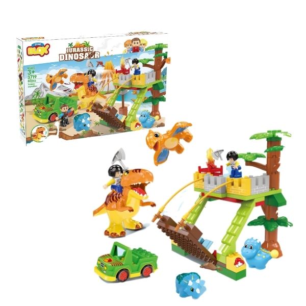 Kocke za decu DINOSAURUS, Star Blox, 81 deo