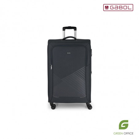 Gabol kofer Lisboa veliki proširivi 47x77x32 cm poliester - sivi