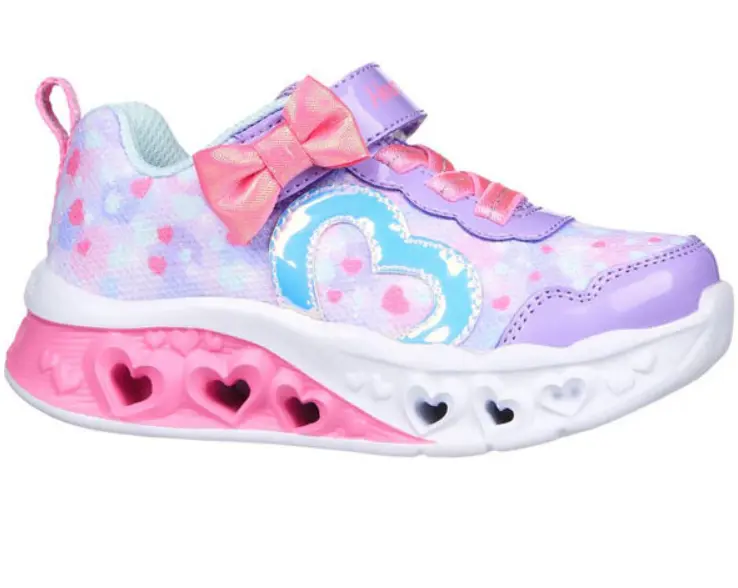 SKECHERS Patike za devojčice FLUTTER HEART LIGHTS roze