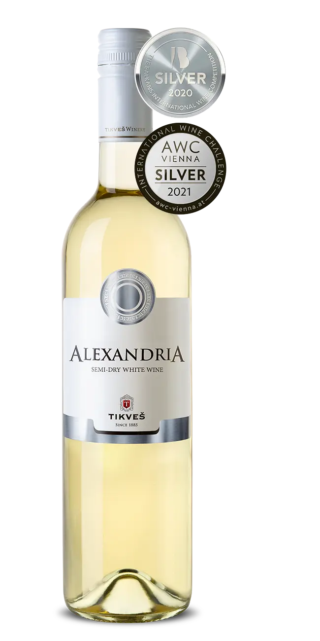 TIKVEŠ Alexandria belo vino 0.75L