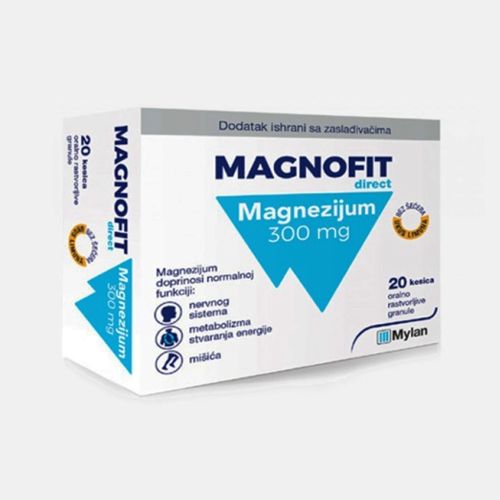 Magnofit direkt magnezijum 300mg 20 kesica