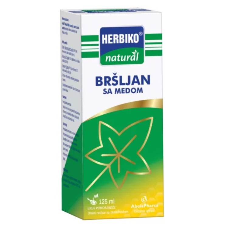 Herbiko sirup bršljan sa medom 125ml