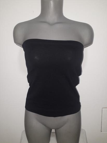 H&M crni top XS **ODLIČAN**