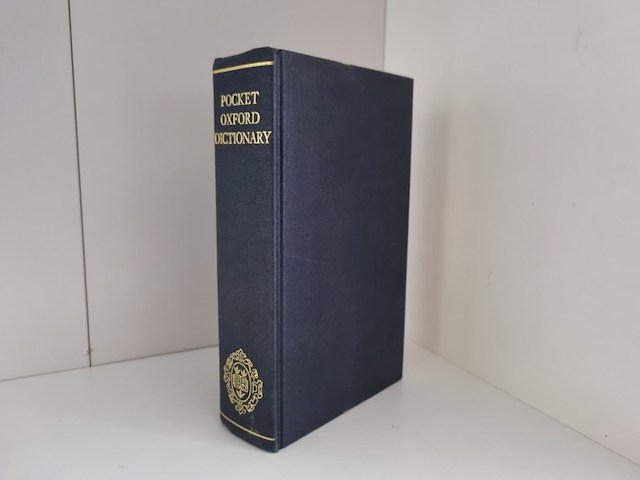 The pocket Oxford dictionary of current English