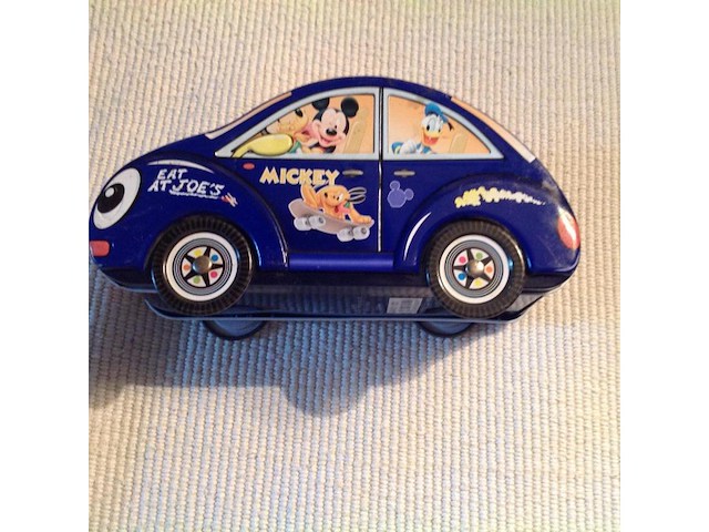 Auto Disney metalna kasica