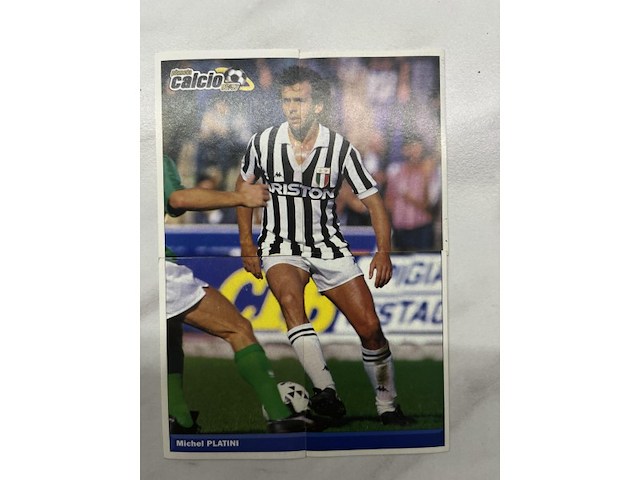 Pianeta Calcio 1996/97, br.561-564, Michel Platini