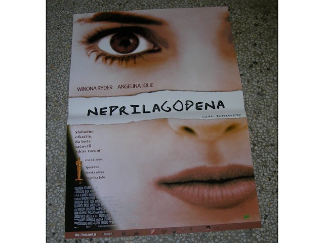 Neprilagođena (Winona Ryder) - filmski plakat