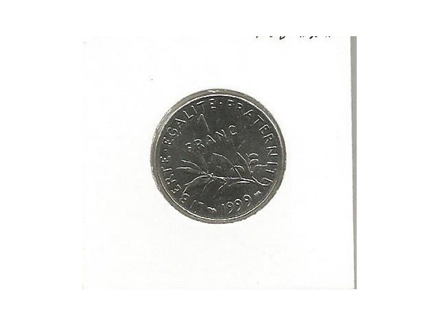 d0 France 1 franc 1999. UNC