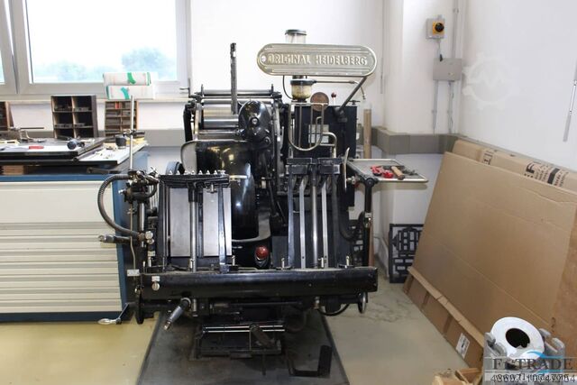 Letter Press - DIE Cutter
Heidelberg OHT