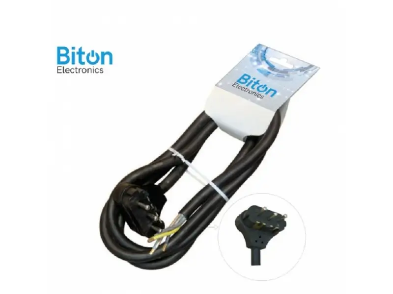 BITON ELECTRONICS PRIKLJUČNI KABL 5X2.5 MM GG/J 2 MET. 177054