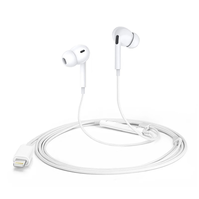 Slusalice sa adapterom - punjenje JH-015 za iPhone lightning bele HQ