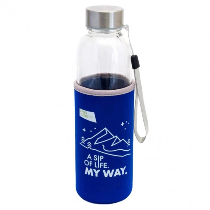 IFS My Way flašica u neopren navlaci plava 500 ml