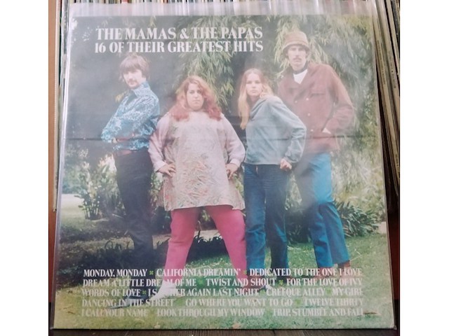 The Mamas &; The Papas – 16 Of Their Greatest Hits LP Fr