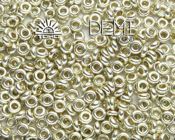 TN-08-PF558 Demi Round 8/0 PermaFinish – Galvanized Aluminium (5gr)