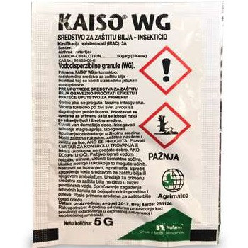 Insekticid Kaiso WG 5g - 20kom.